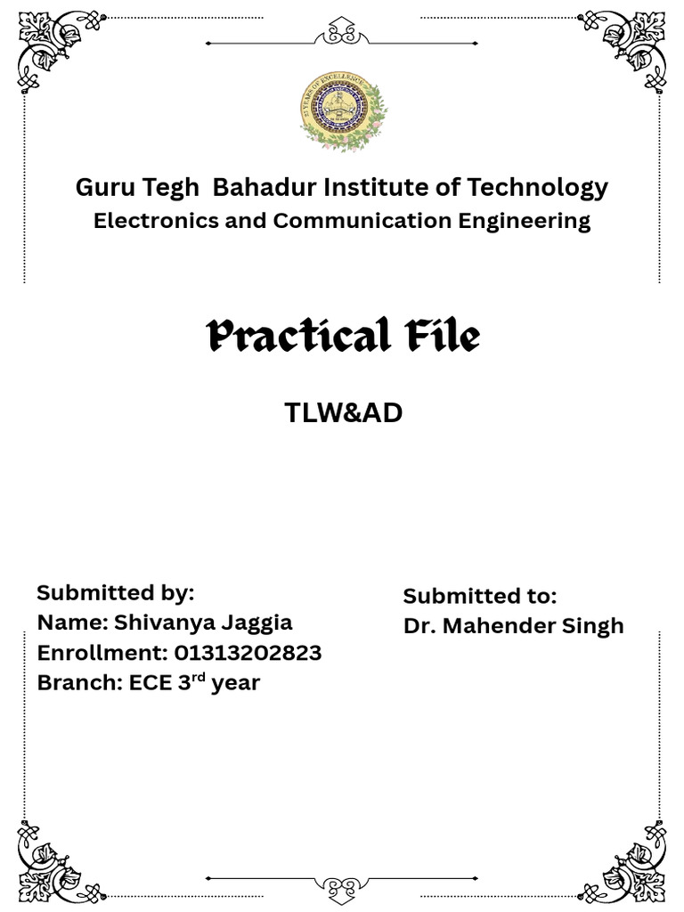 ECE Practical: Waveguide & Antenna Design | PDF | Antenna (Radio ...