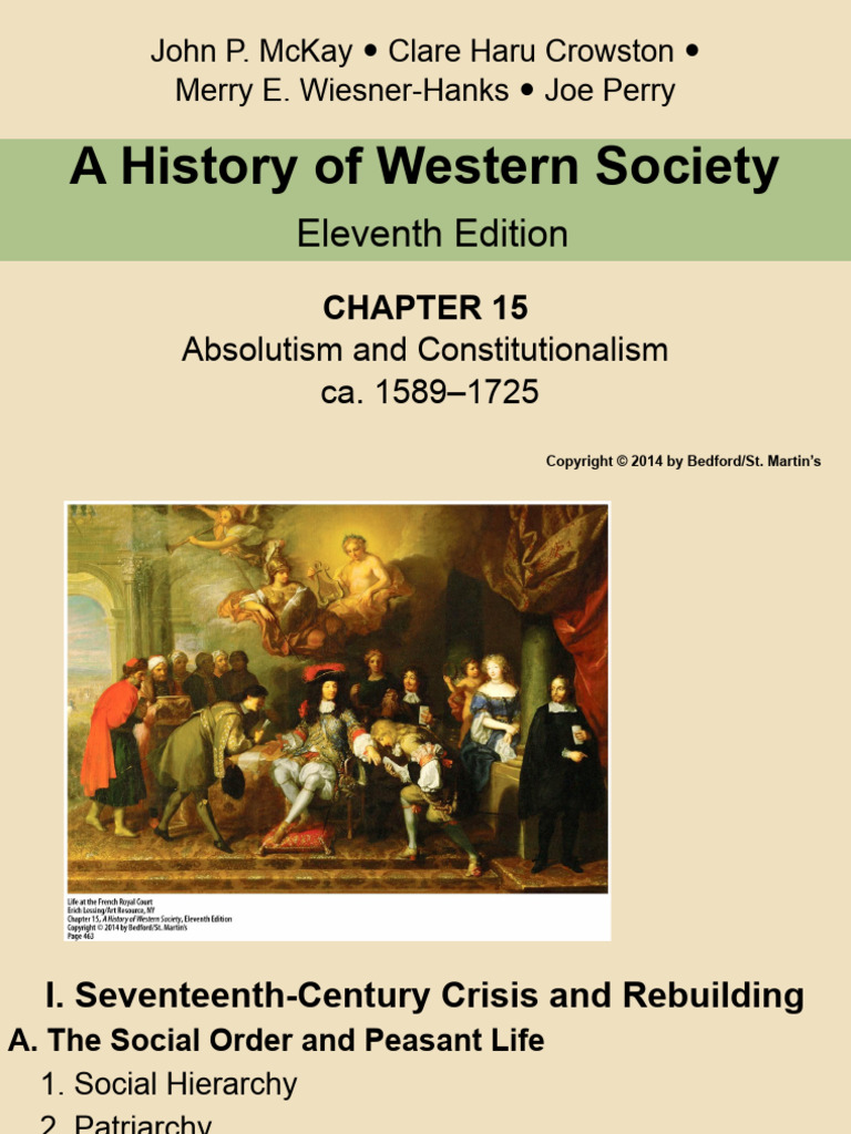 Chapter 15 Lecture Outline-History of Western Society 11e | PDF ...