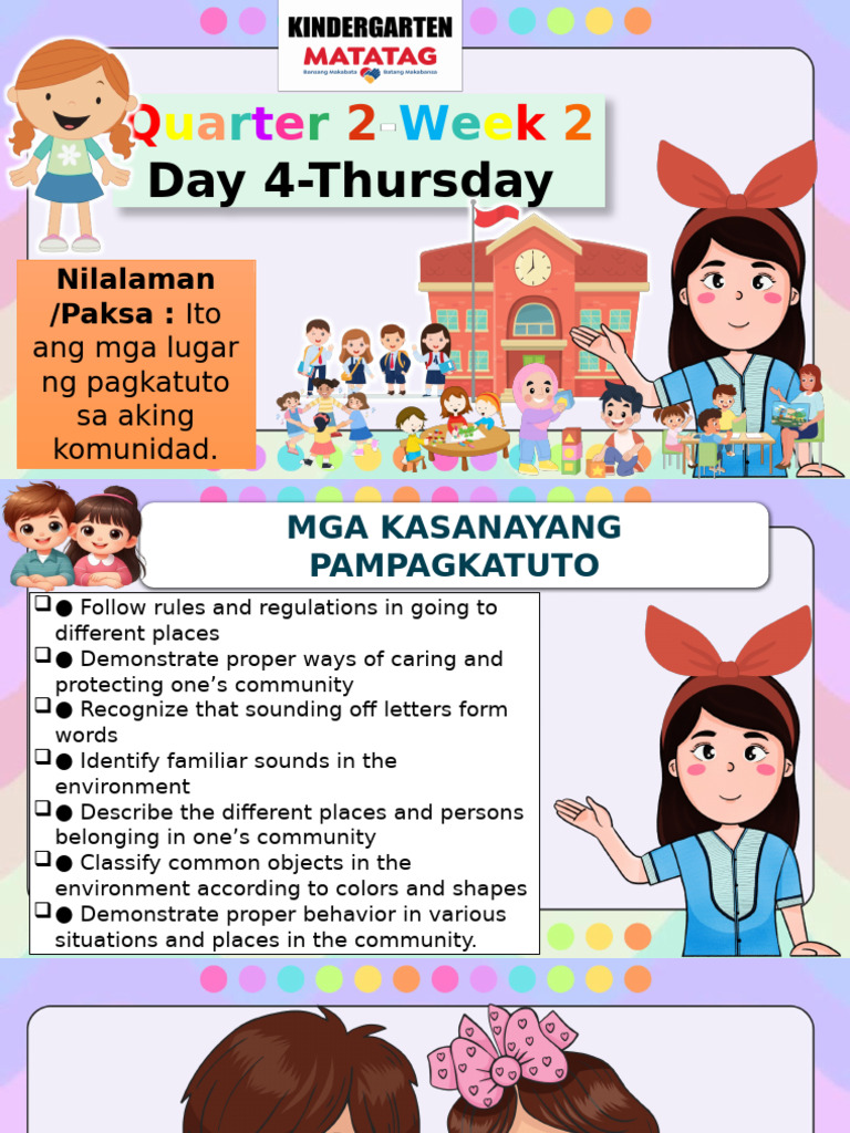Day 4 - Kinder PPT q2 Week 2 Matatag | PDF