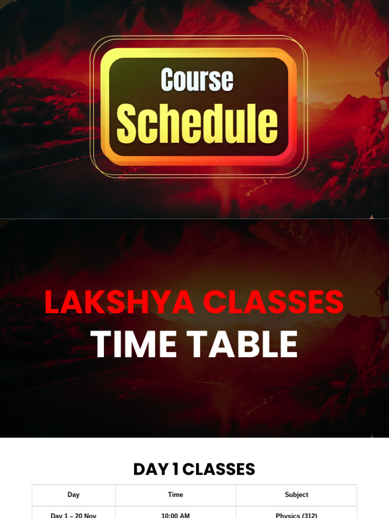 Complete Lakhsya Science Schedules | PDF | Chemistry | Aldehyde