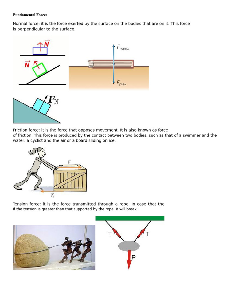 Types of Forces | PDF