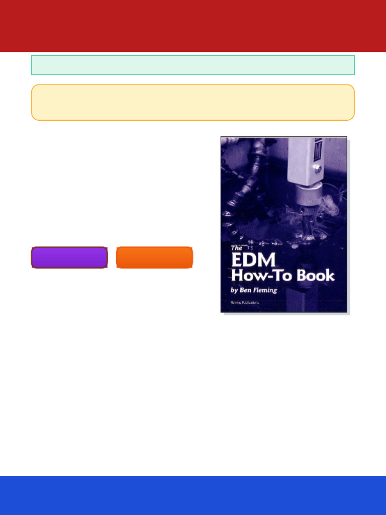 The EDM How To Book Benjamin Fleming ebook latest file version | PDF ...