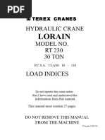 AT-20 Franna Crane Load Capacity Guide | PDF | Crane (Machine ...