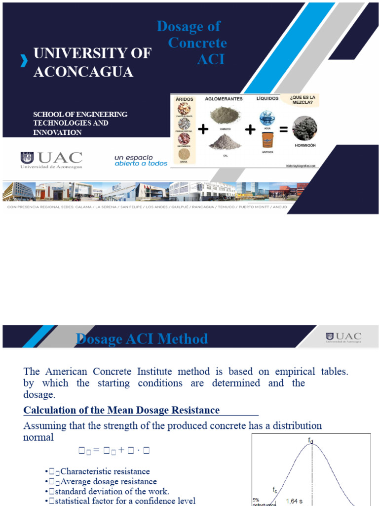 3-4 Dosage Method ACI - Concrete - 2021 | PDF | Concrete | Density