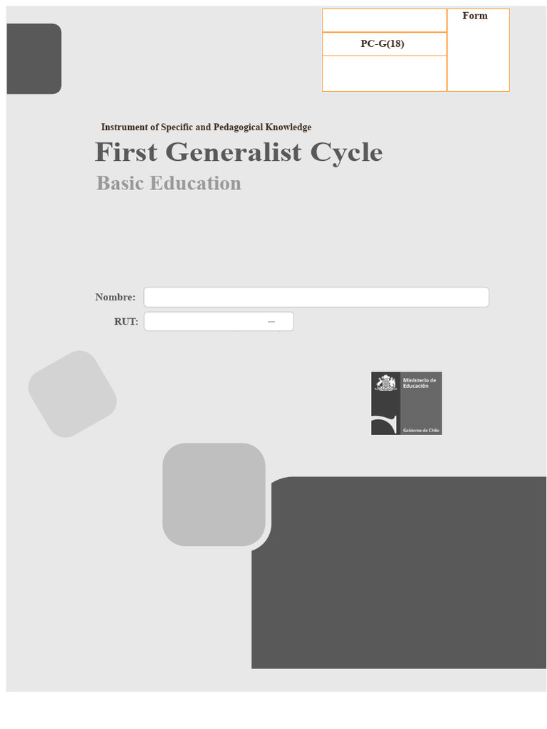 Evaluation Instrument for Basic Education | PDF | Rectangle | Shape