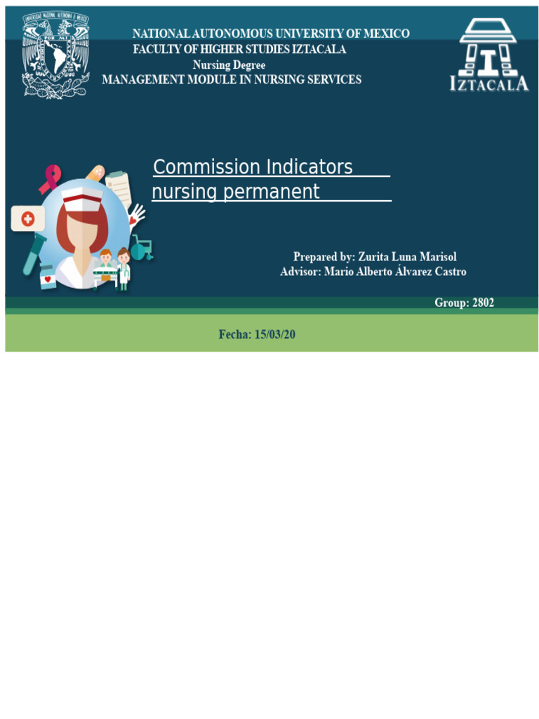 Activity 10 Indicators of The Permanent Nursing Commission | PDF ...