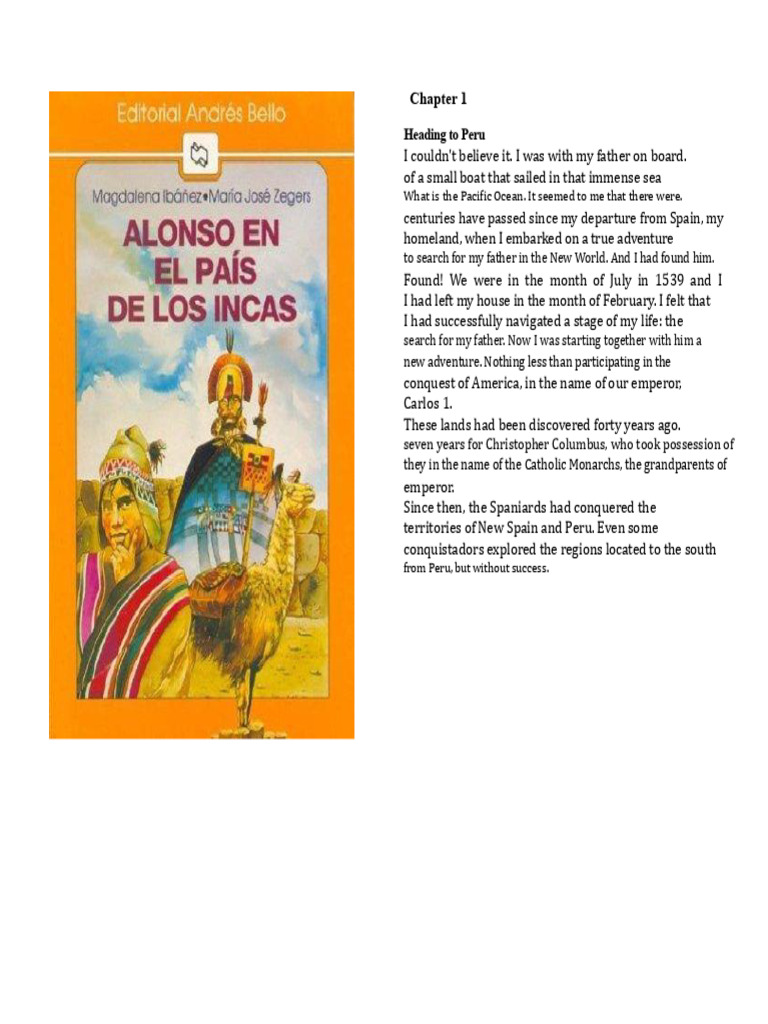 Book Alonso-in-the-land-of-the-Incas-to-print | PDF