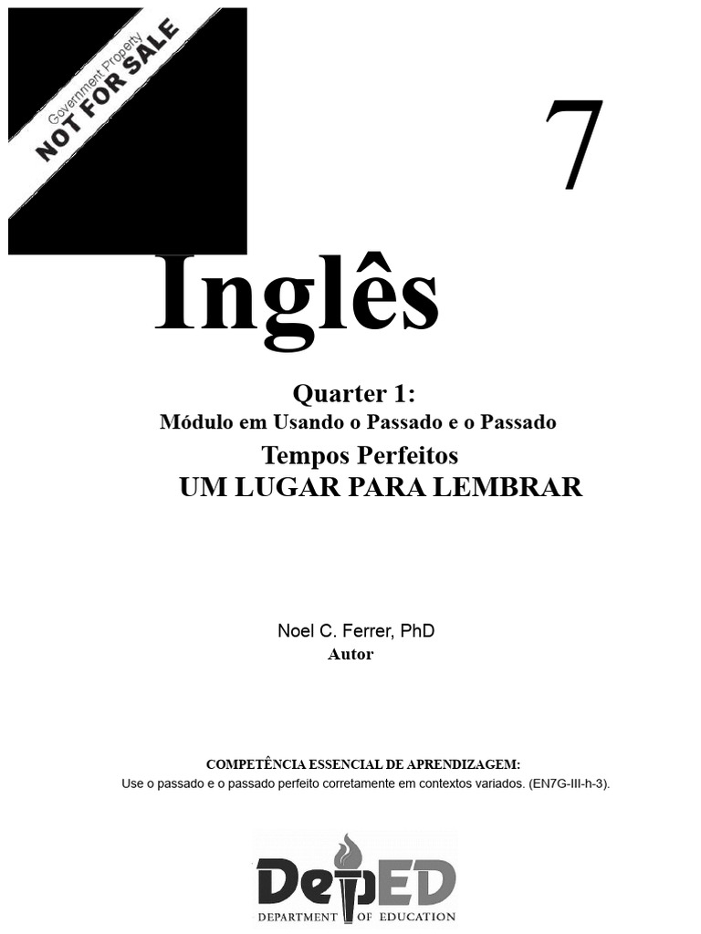 Usando Passado e Passado Perfeito em Inglês | PDF | Semântica ...