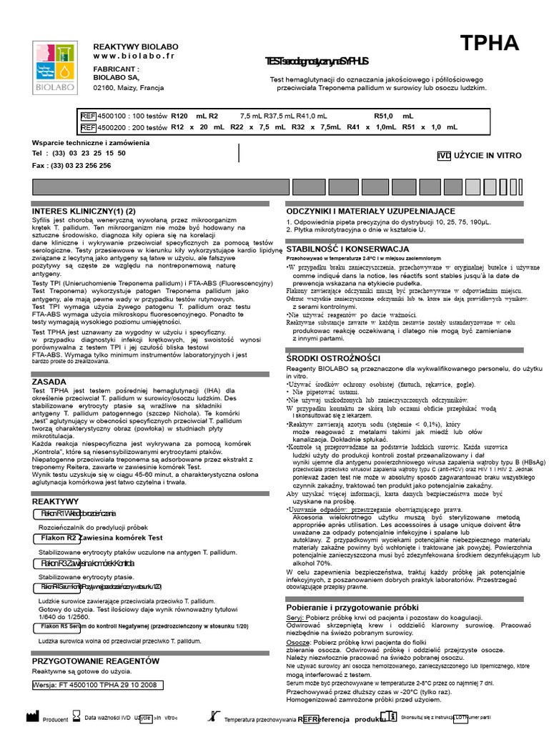 Technika TPHA | PDF