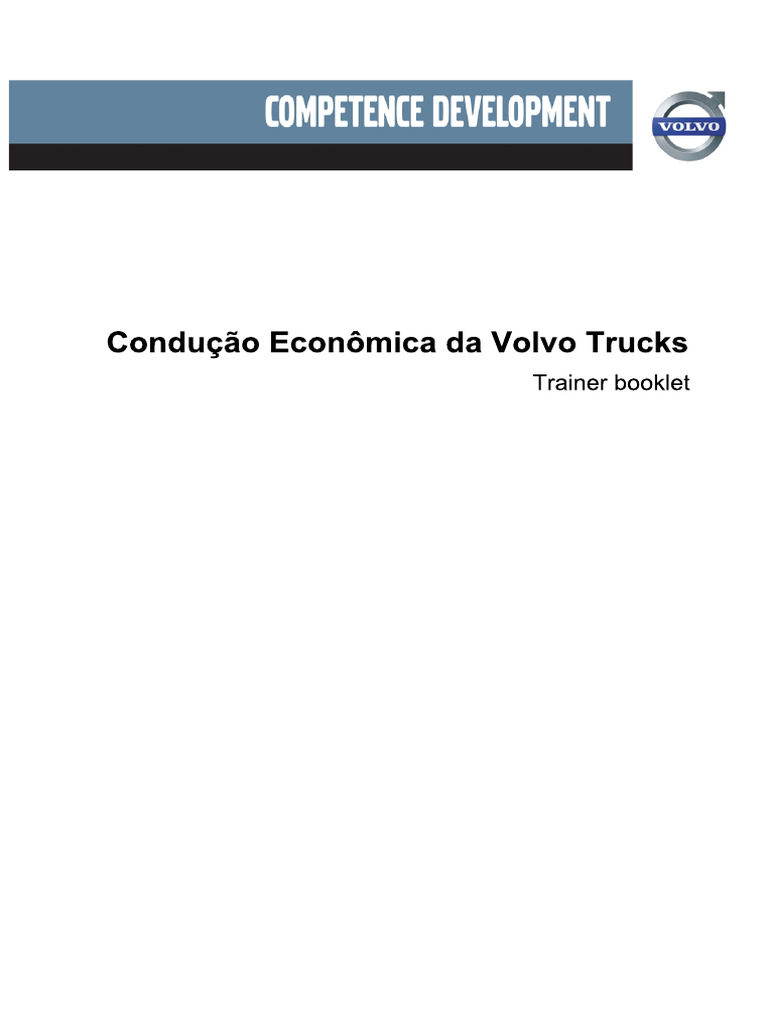Economic Driving Techniques for Volvo Trucks | PDF | Manual ...