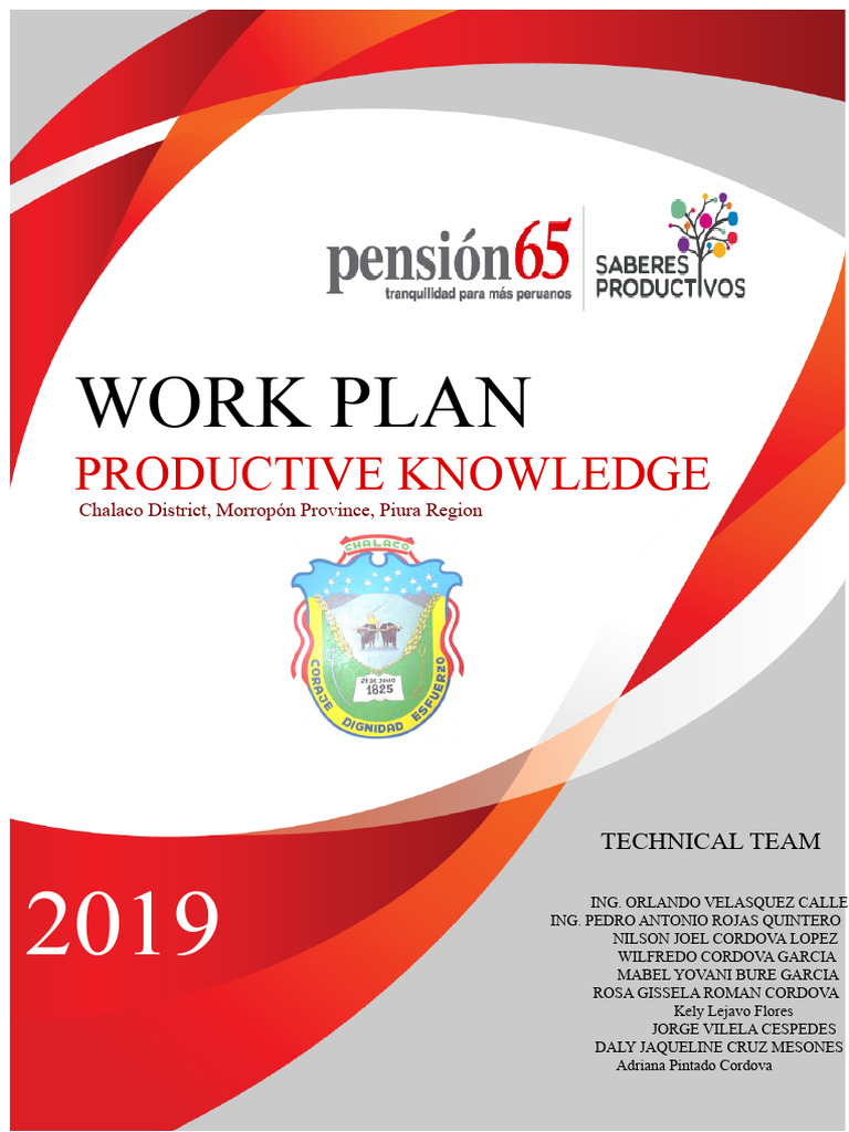WORK PLAN PRODUCTIVE KNOWLEDGE.docx | PDF | Pension