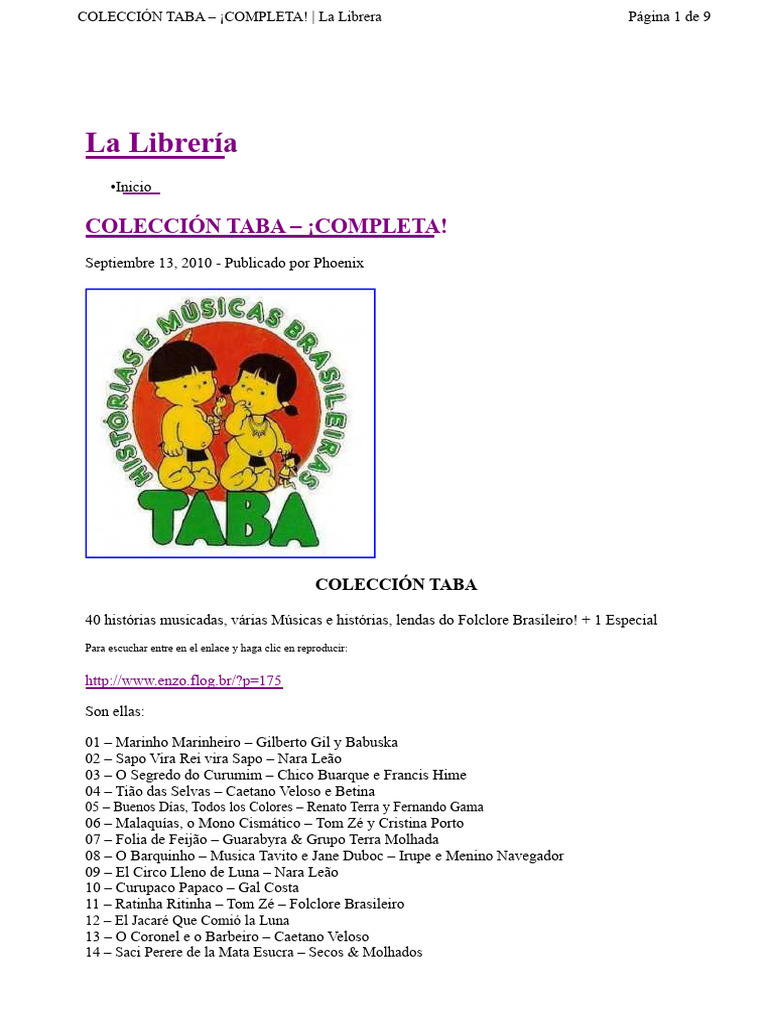 Colección Taba Completa | PDF