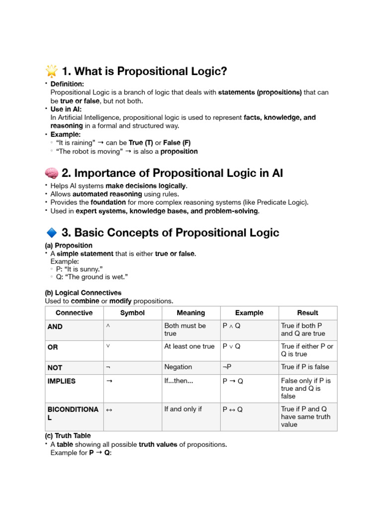 Ai Unit 3 | PDF | Logic | First Order Logic