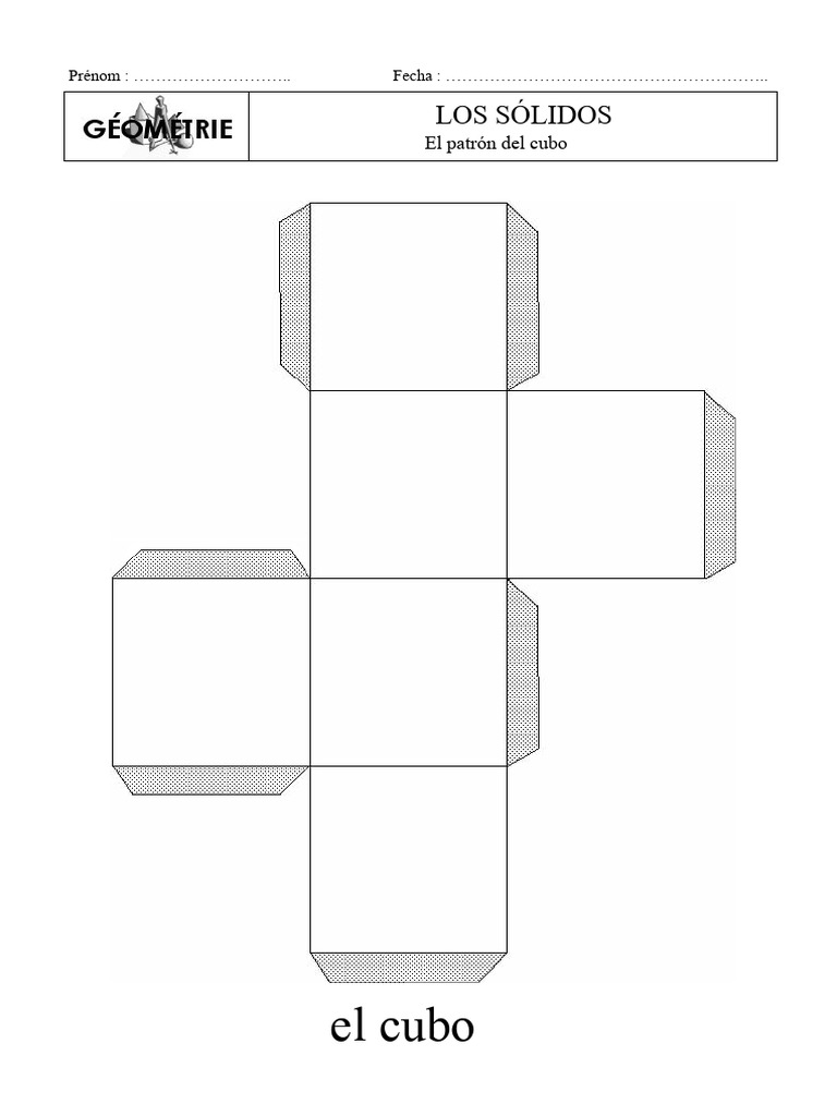 patrón cubo | PDF