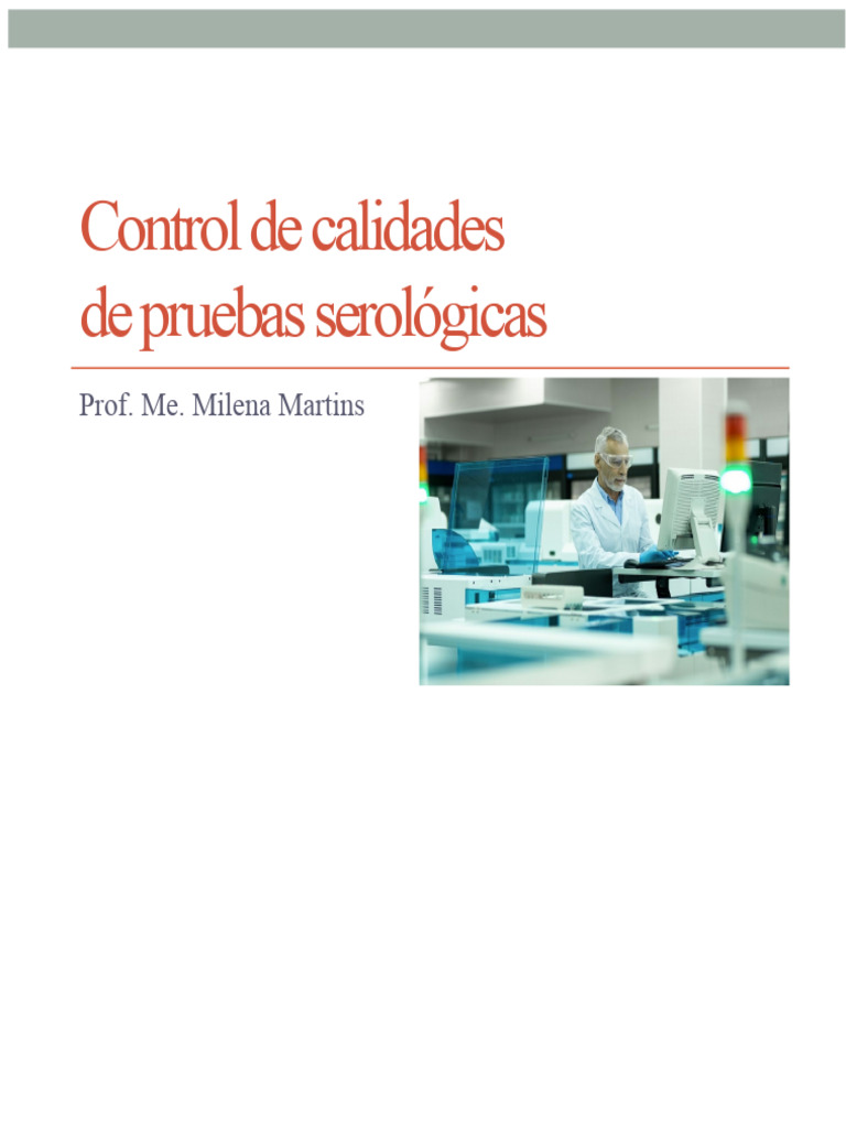 Control de calidad de inmunoensayos | PDF | Sensibilidad y ...