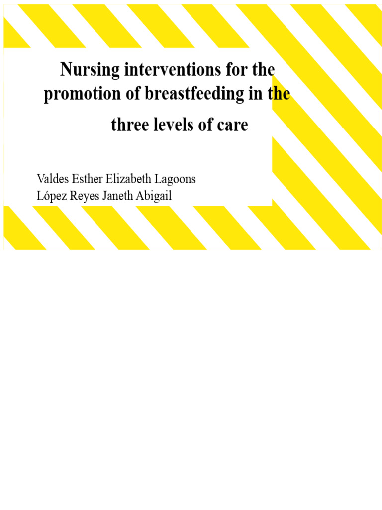 Breastfeeding Promotion Nursing Guide | PDF