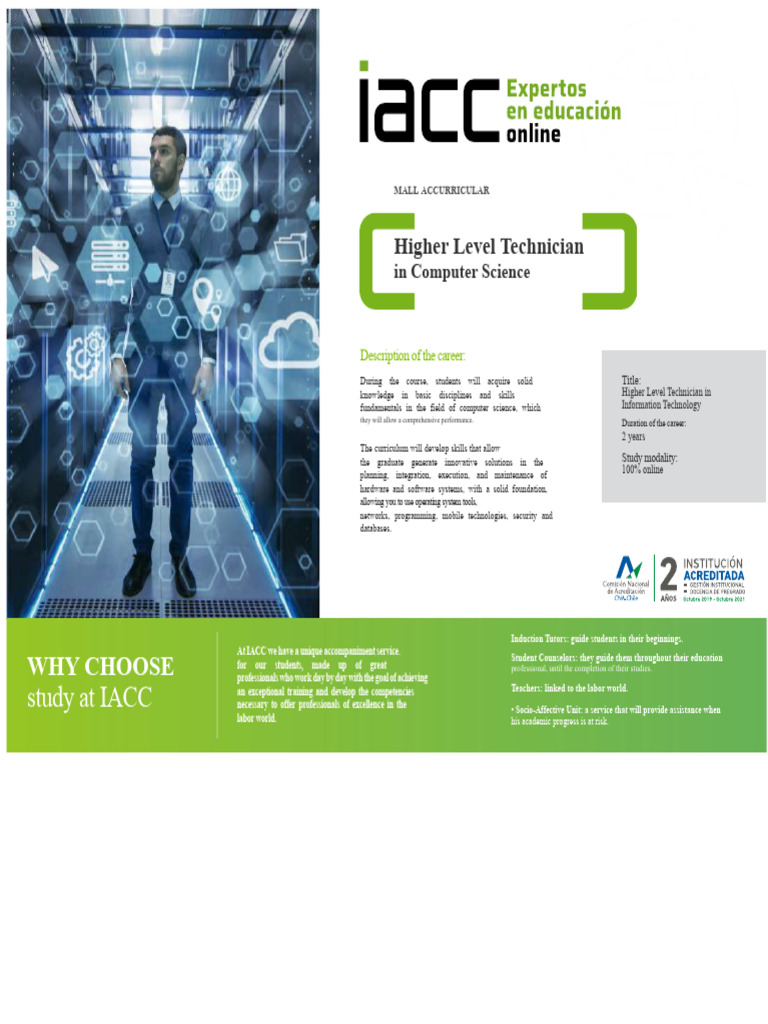 higher-level technician in computer science IACC | PDF | Computer ...