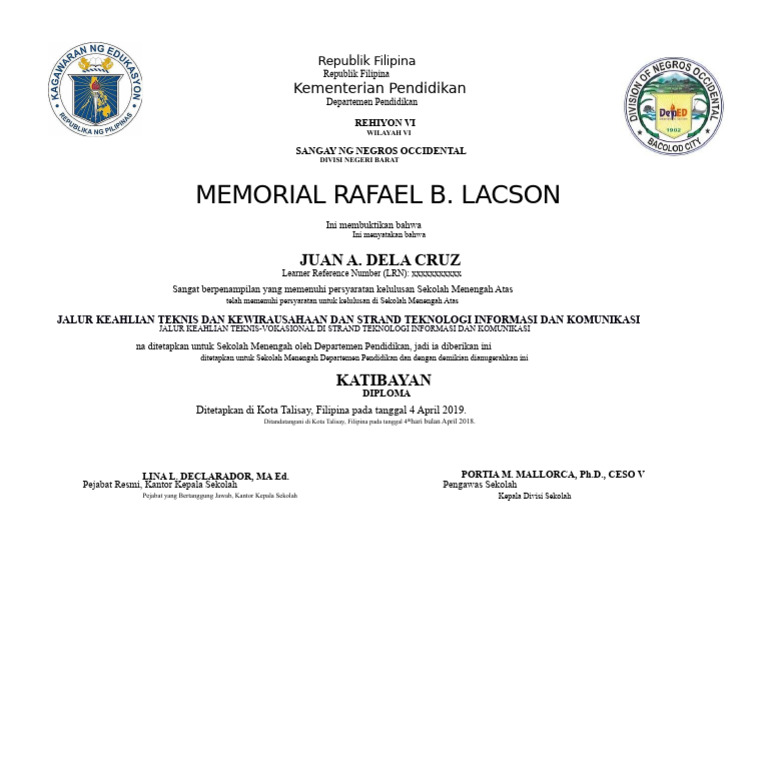 ICT1-diploma.docx | PDF