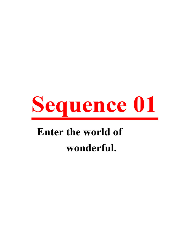 2AM Project 01 Sequence 01 | PDF | Syntax | Grammar