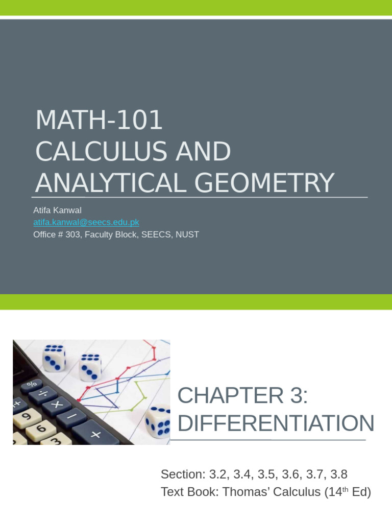 Lec 13 Derivatives | PDF | Derivative | Function (Mathematics)