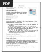 Bula do Vóric (Trometamol Cetorolaco) | PDF | Gravidez | Analgésico