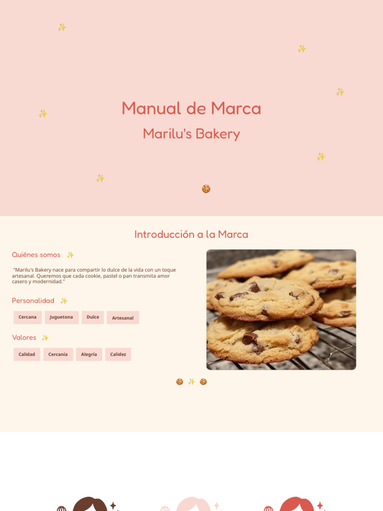 Manual de Marca - Marilu's Bakery | PDF