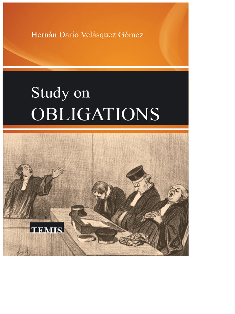 Hernán Darío Velásquez Gómez. Study On TEMIS OBLIGATIONS | PDF | Breach ...