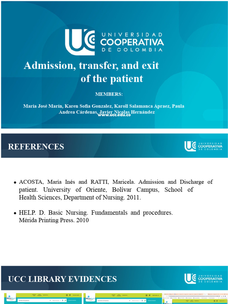UCC TEMPLATE 2024.pptx_20240215_170829_0000 | PDF | Patient | Hospital