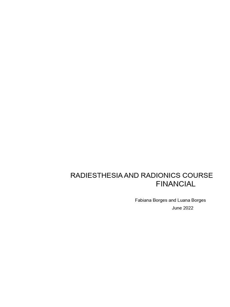 Radiesthesia and Radionics Handbook - 220924 - 124924 | PDF | Pendulum ...