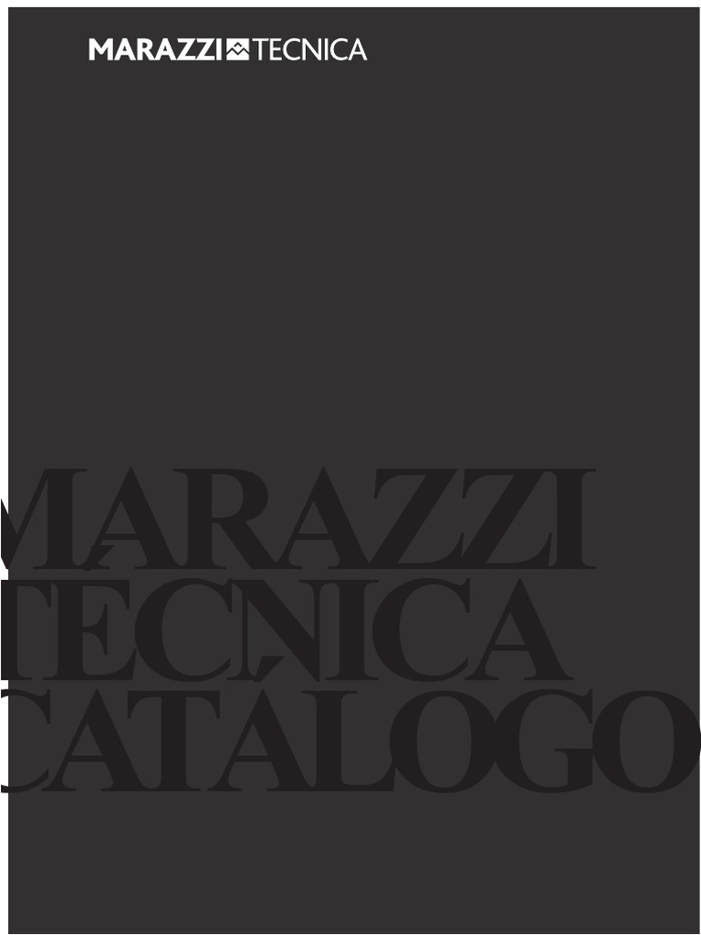 Catálogo Marazzi Técnica 2009 | PDF