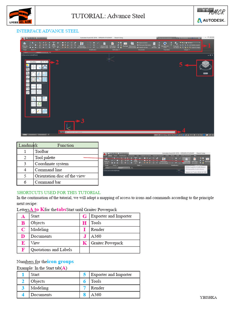 Advance Steel Tutorial | PDF | System Software | Computing