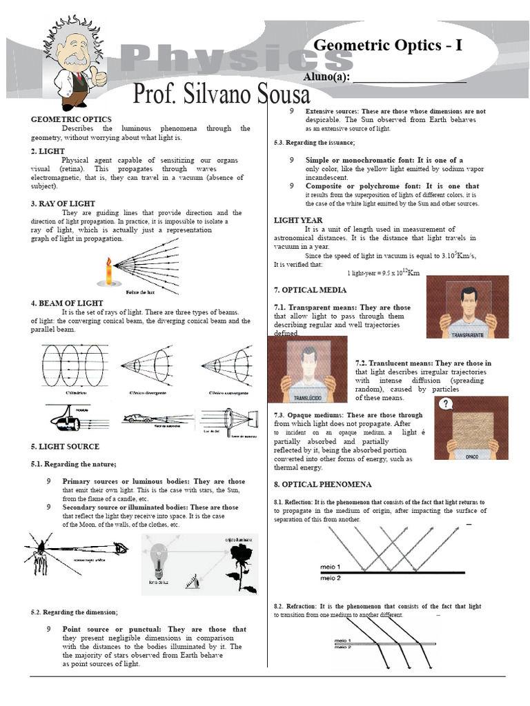 Introduction to Geometric Optics | PDF | Light | Optics