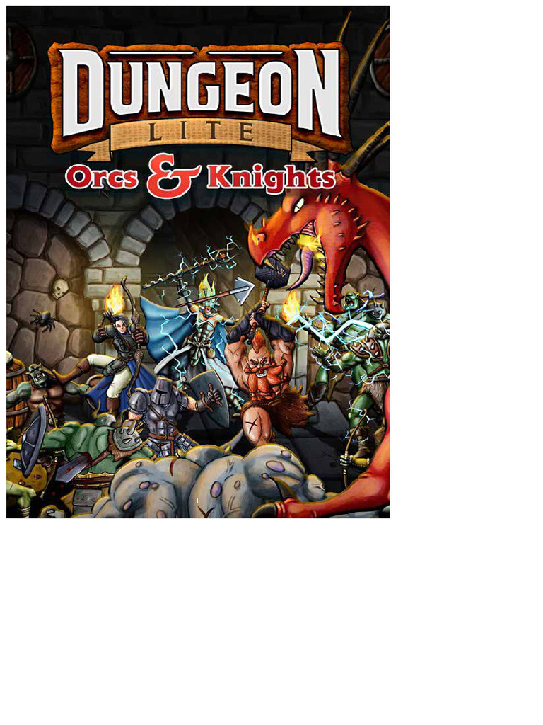 Dungeon Lite Orcs Knights Regels | PDF