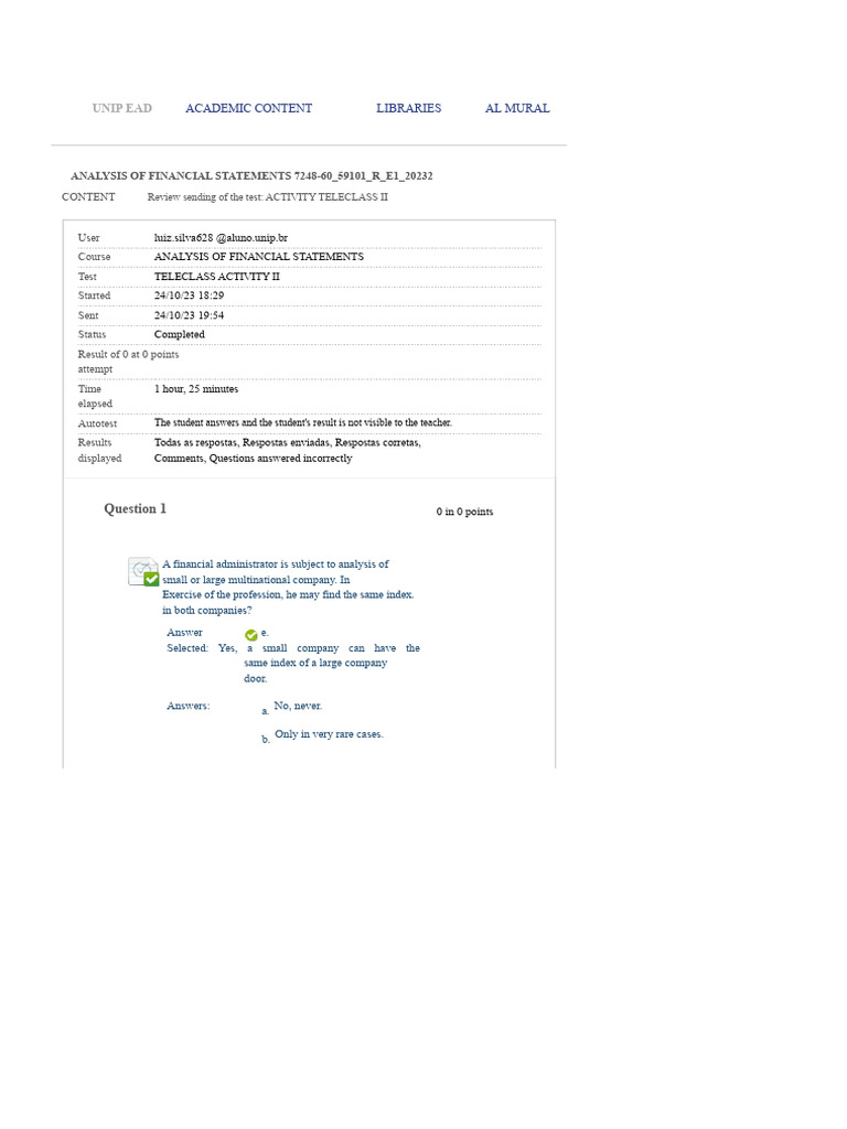 TELECLASS ACTIVITY and QUESTIONNAIRE of UNIT II | PDF | Market ...