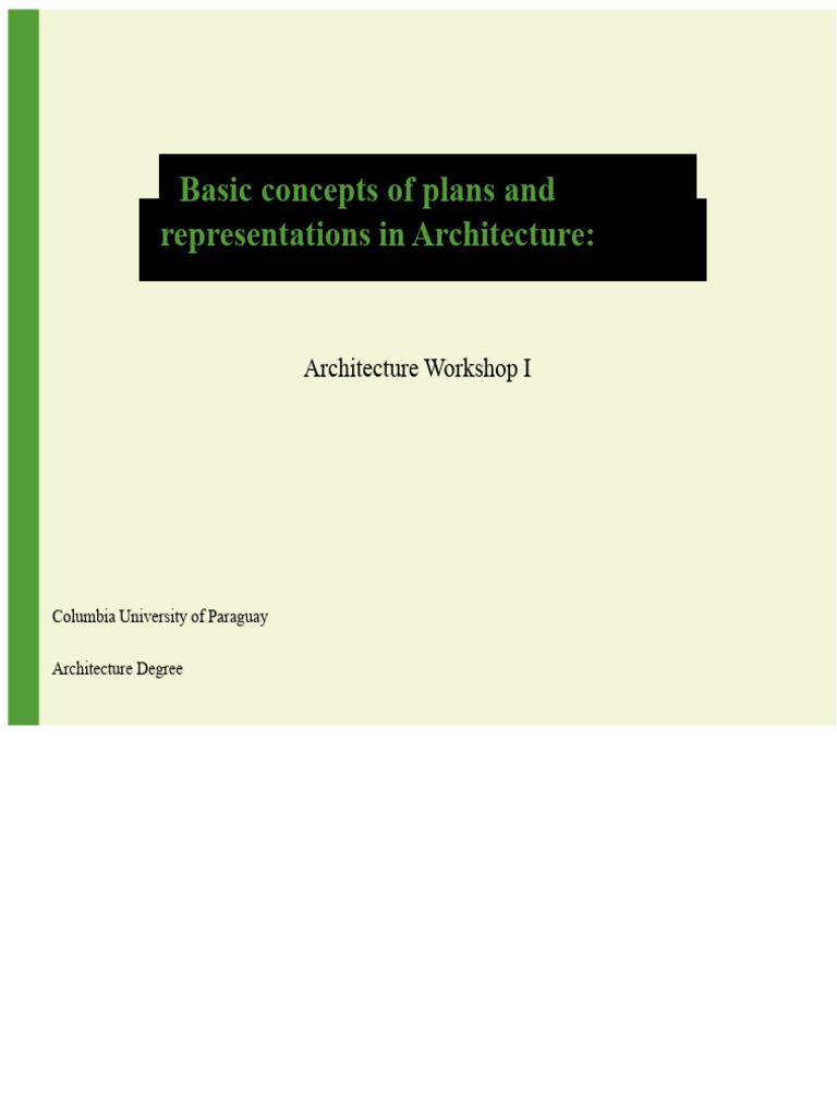 Architecture Planning Concepts Explained | PDF | Volume | Zoning