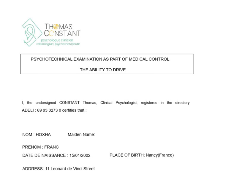 PSYCHOTECHNICAL TEST-4 | PDF