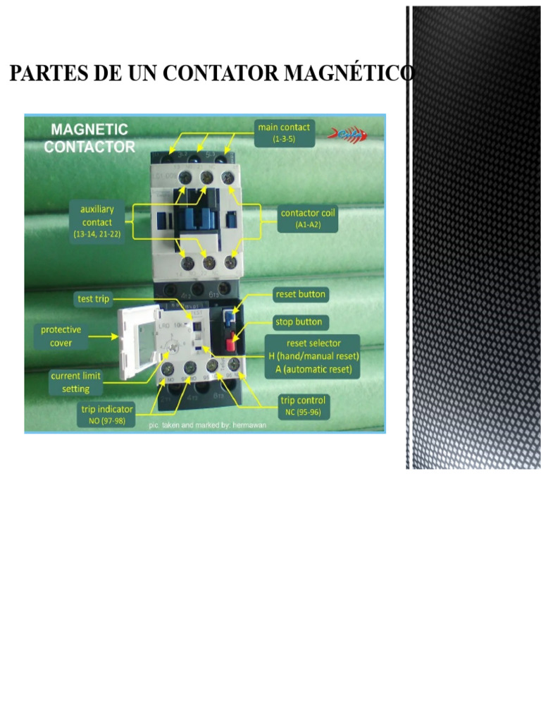 PARTES DE UN CONTACTOR MAGNÉTICO | PDF | Relé | Inductor