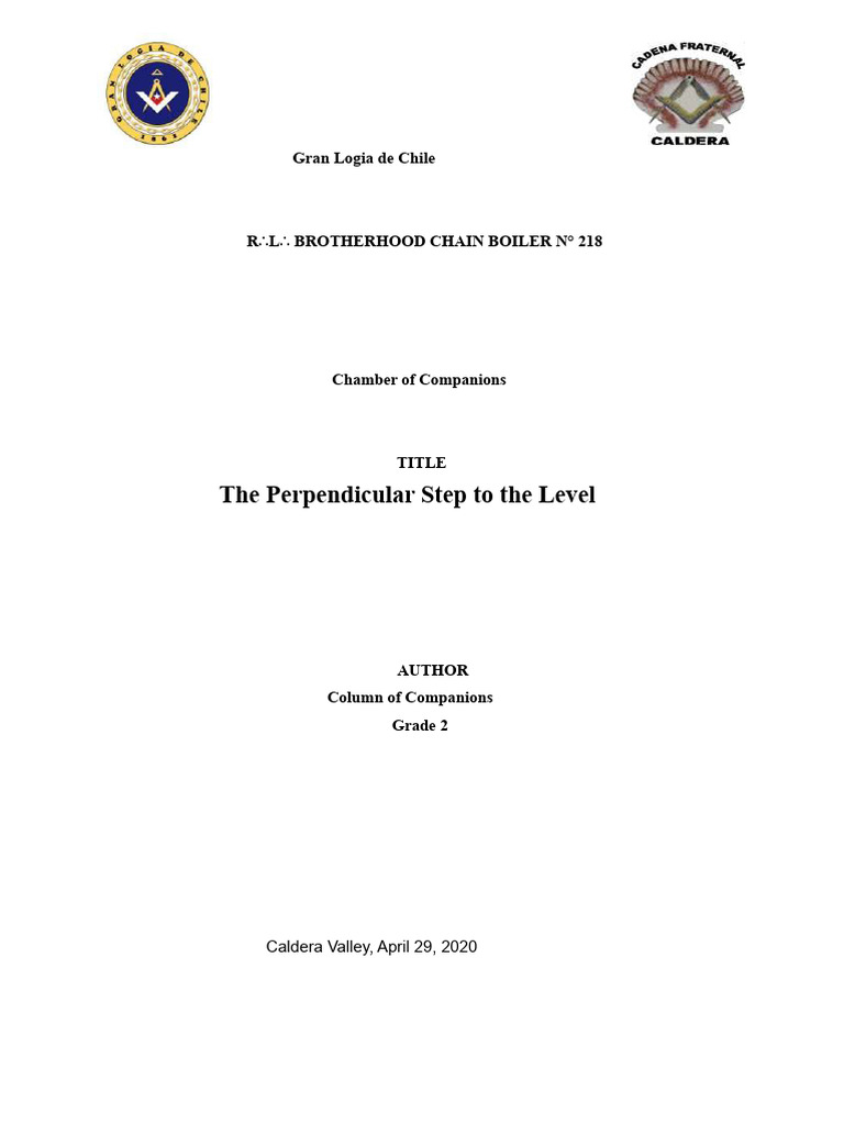 Masonic Symbols: Plumb Line and Level | PDF | Freemasonry
