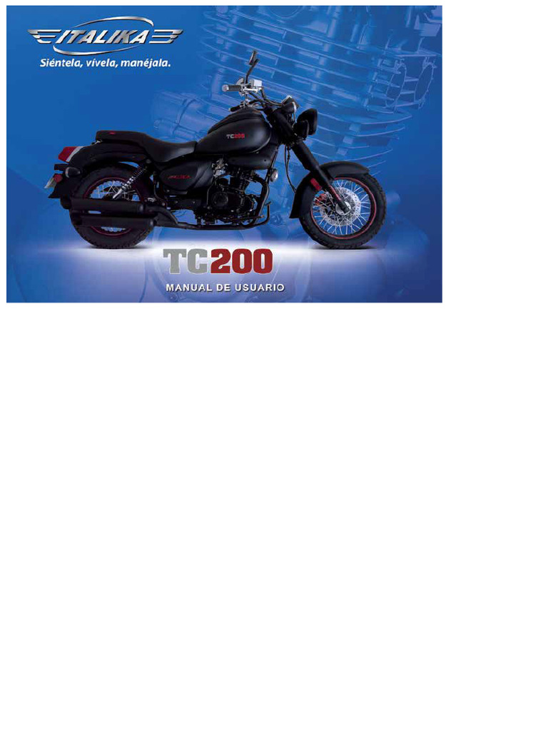 Manutenção e Cuidados com Italika TC200 | PDF | Pneu | Motores