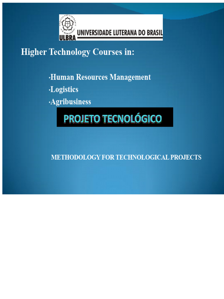 technological project.pdf | PDF | Bibliography | Methodology