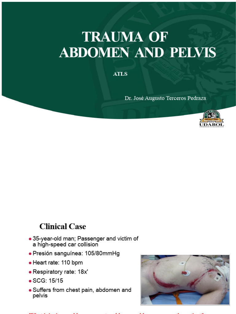 Abdominal and Pelvic Trauma - ATLS | PDF | Major Trauma | Abdomen