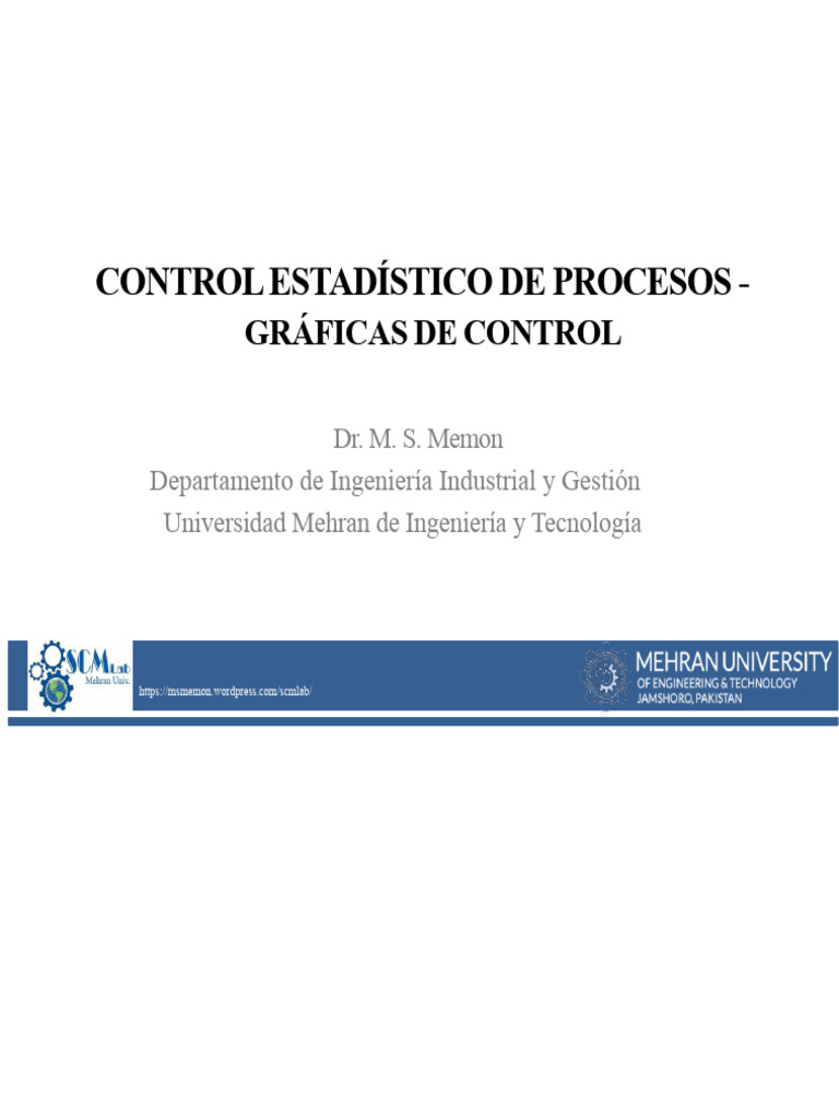 Gráficas de Control en Procesos Estadísticos | PDF | Errores tipo I y ...