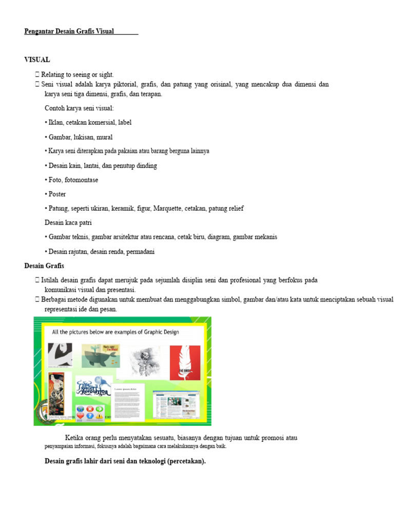 Panduan Lengkap Desain Grafis Visual | PDF