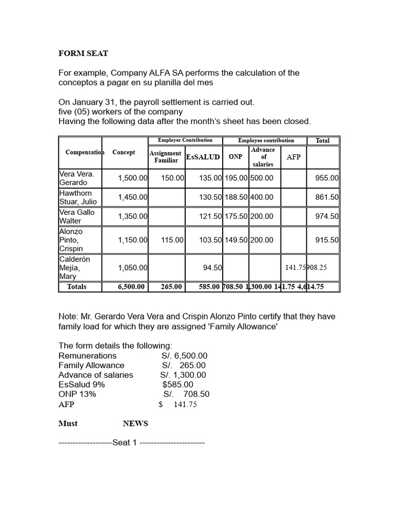 PAYROLL ENTRY Salary Advance | PDF | Cheque | Expense