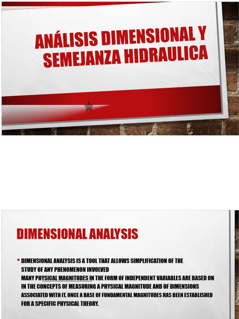 Dimensional Analysis in Hydraulics | PDF | Fluid Dynamics | Laminar Flow