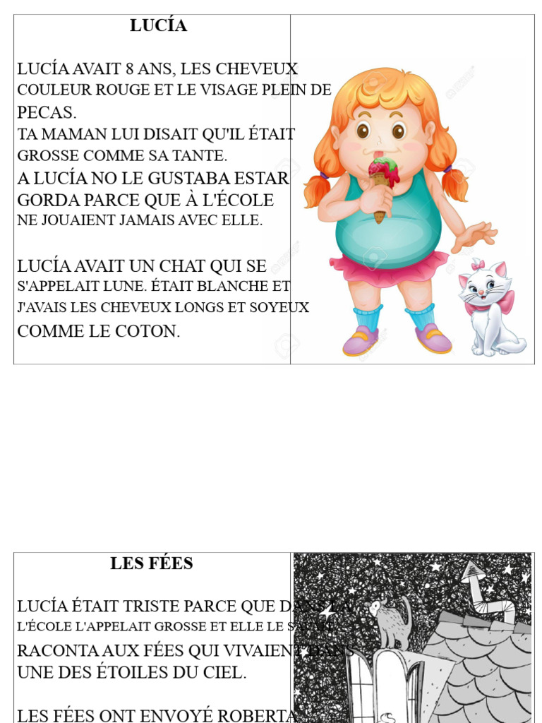 LUCÍA : Une Fée pour l'Aider à Briller | PDF