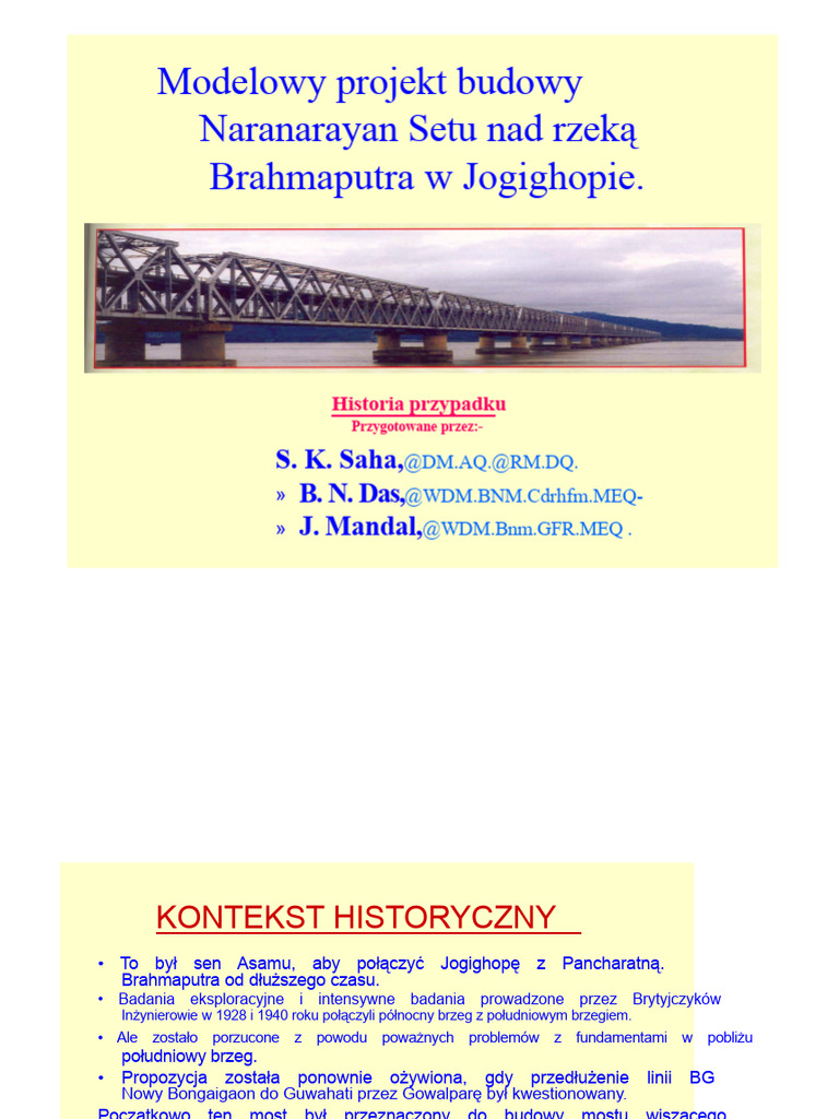 Most Nad Brahmaputrą | PDF