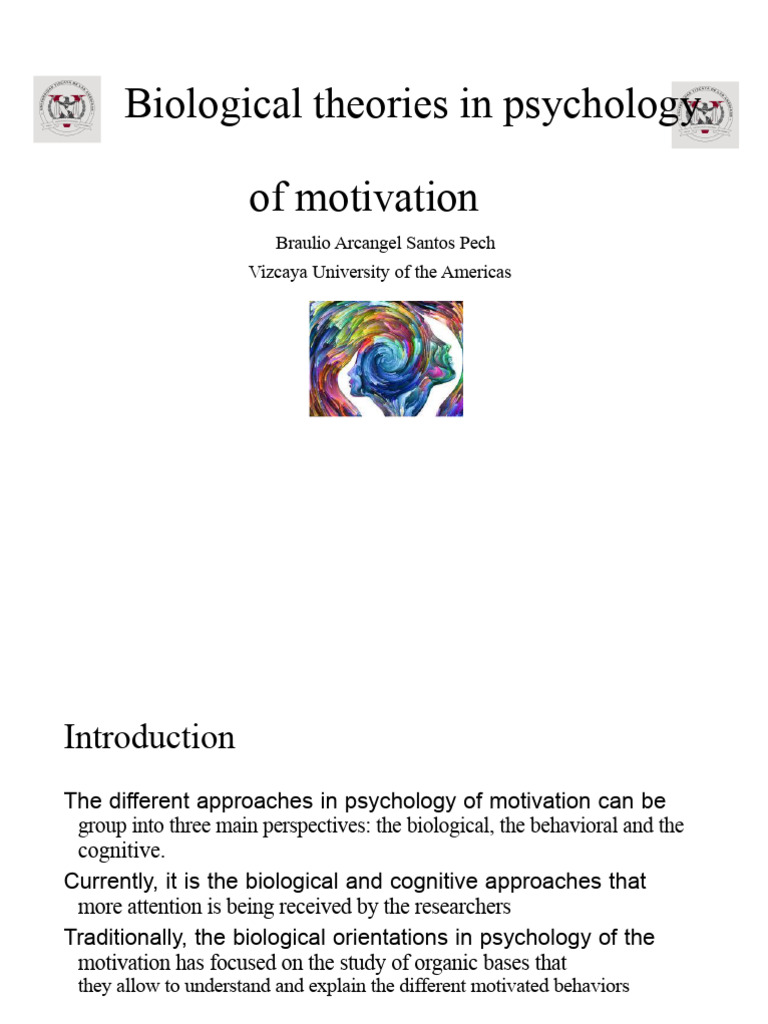 biological theories of motivation | PDF | Psychology | Ethology