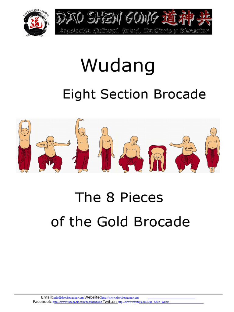 Wudang Eight Pieces of Brocade - The 8 Pieces of Golden Brocade ...