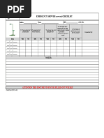 Weekly Eyewash Station Checklist | PDF